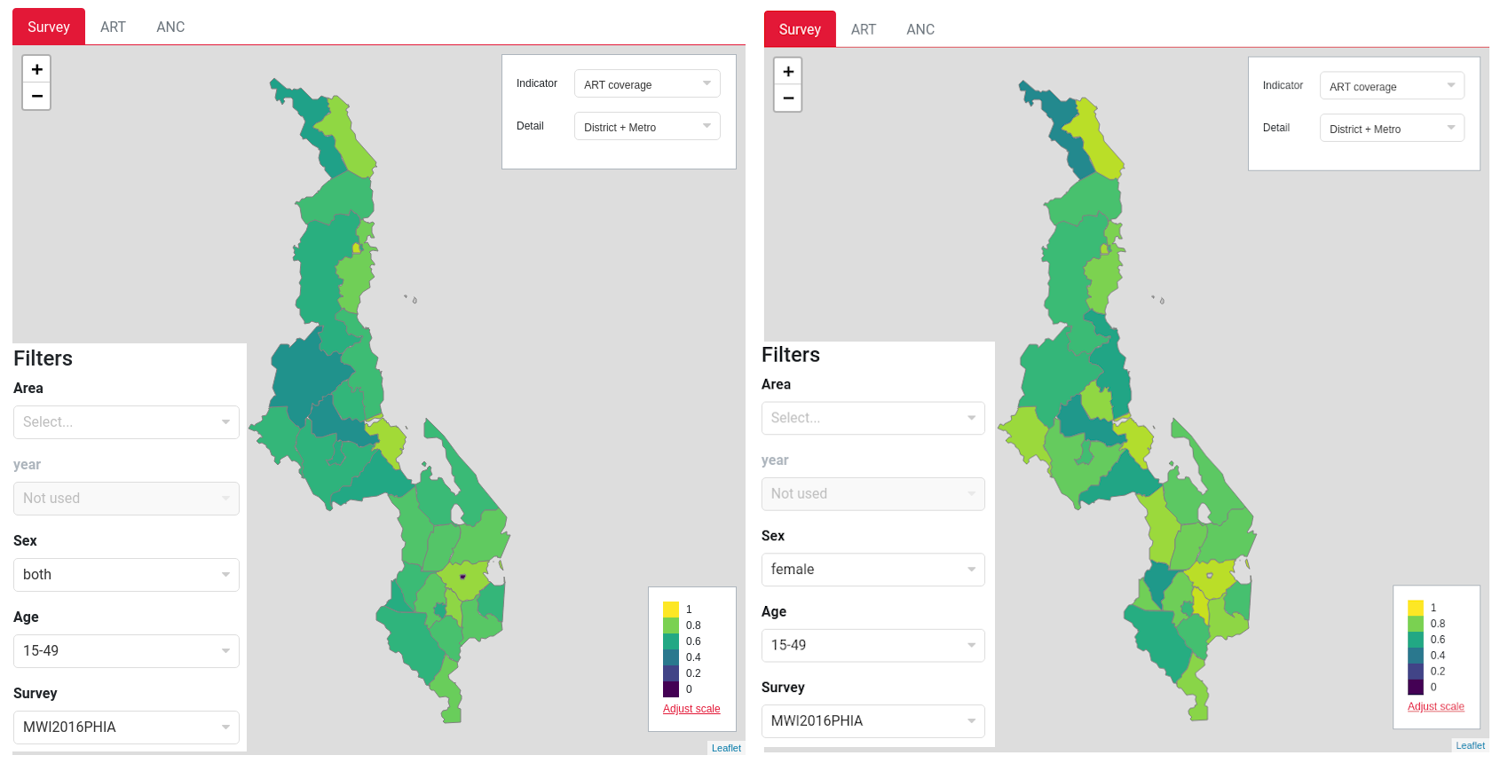 Shades of meaning: visualising geographical data with colour in a data-driven web application ...